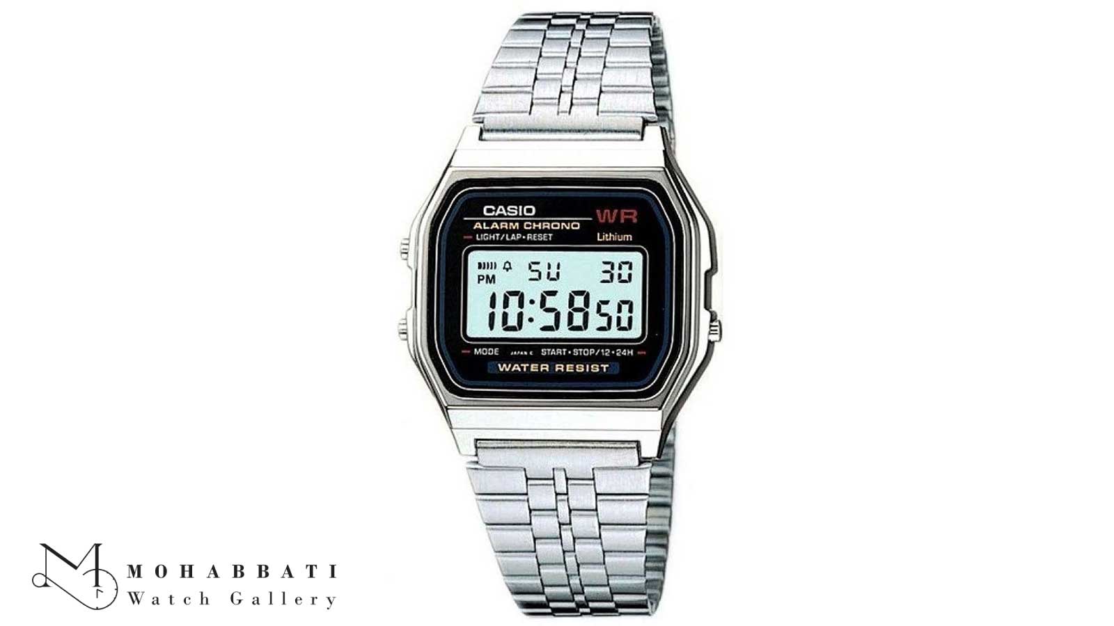 صفحه نمایش ساعت های برند کاسیو + اجزا و جنس صفحه نمایش | ساعت محبتی